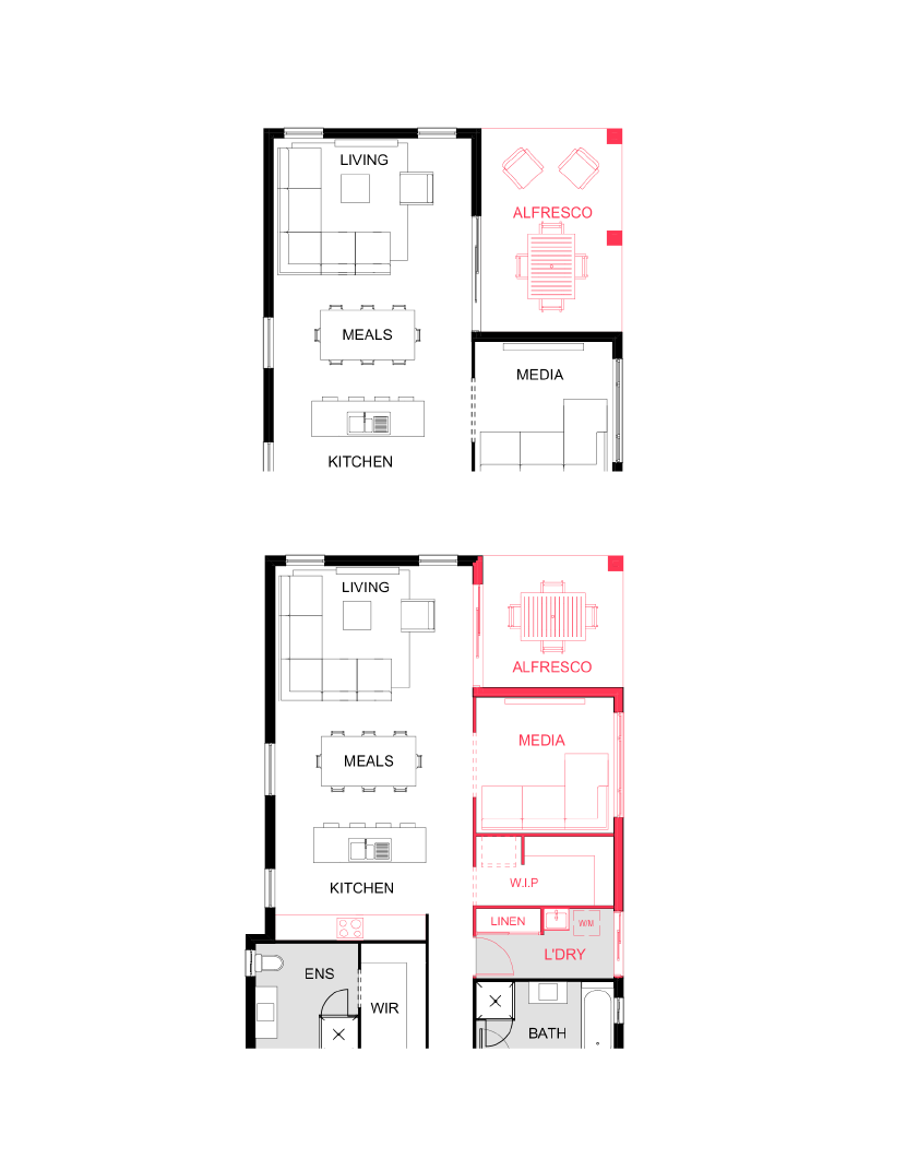 Miami 189 - Single Storey House Plan - Luma | Hallmark Homes